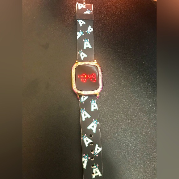 Accessories | Digital Watch Letter A Across Band | Poshmark